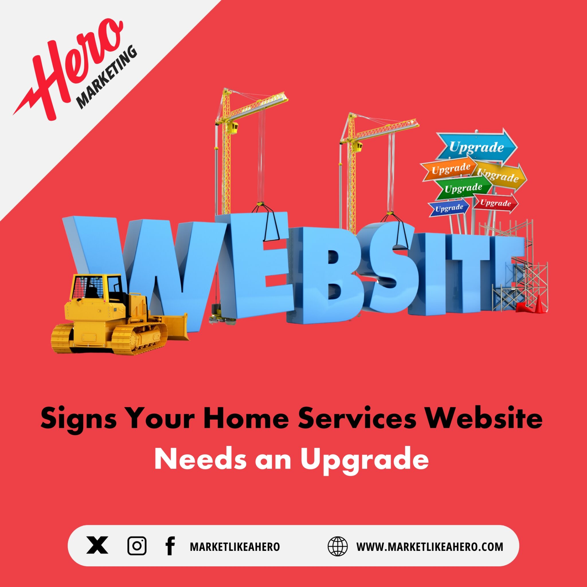 Signs You Need a New Home Services Website